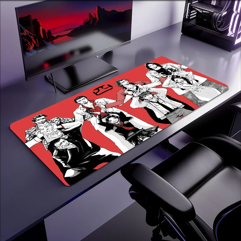 Rubber Desktop XXL Game Desks Non-slip Gaming Thickened Large Yakuza ...