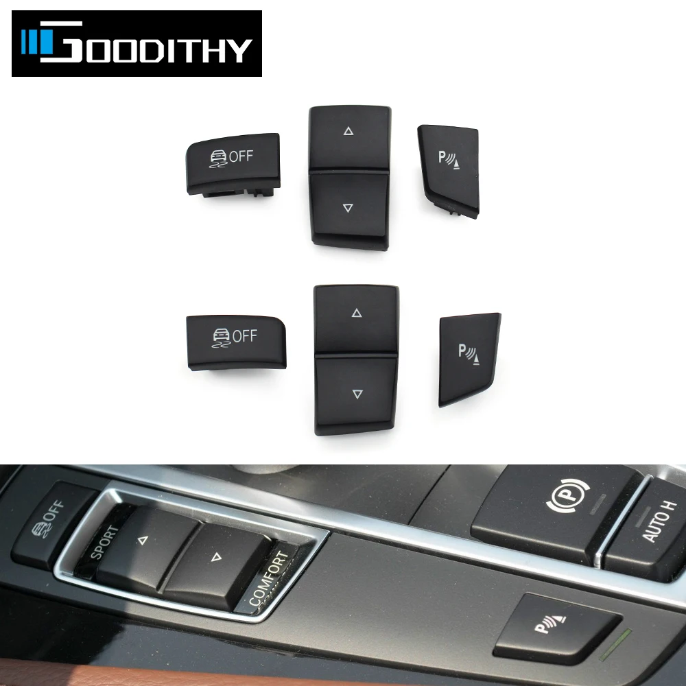 Car-Console-Antislip-Switch-Sport-Buttons-Radar-Sensor-Button-Cover-For ...