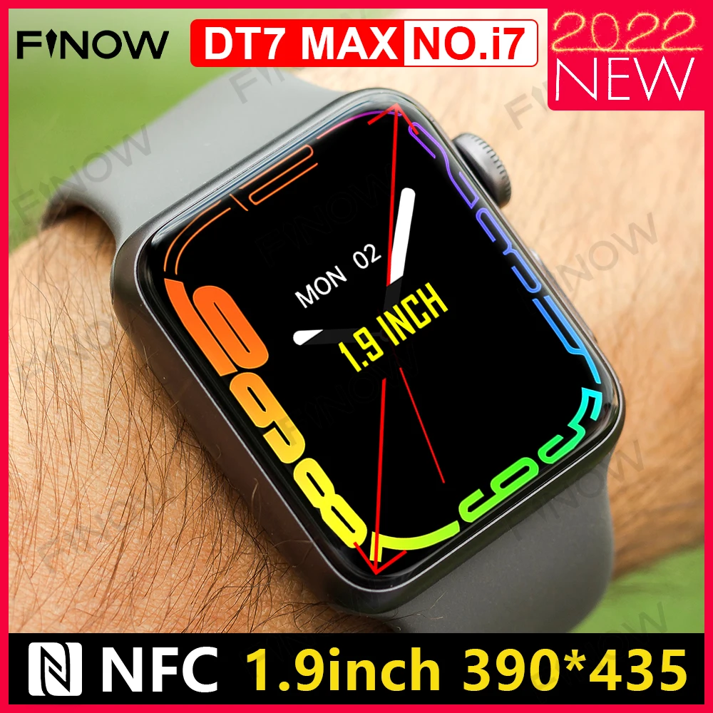 Original-Finow-DT7-MAX-Smart-Watch-NO-i7-45mm-1-9inch-390-435-Series-7 ...