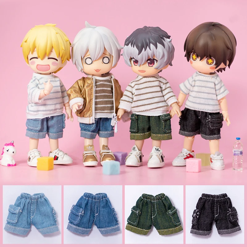 BJD 바디 인형 옷, Ob11 아기 옷, obitsu11 바지 및 반바지, 1/12 BJD Molly PICCODO GSC ...