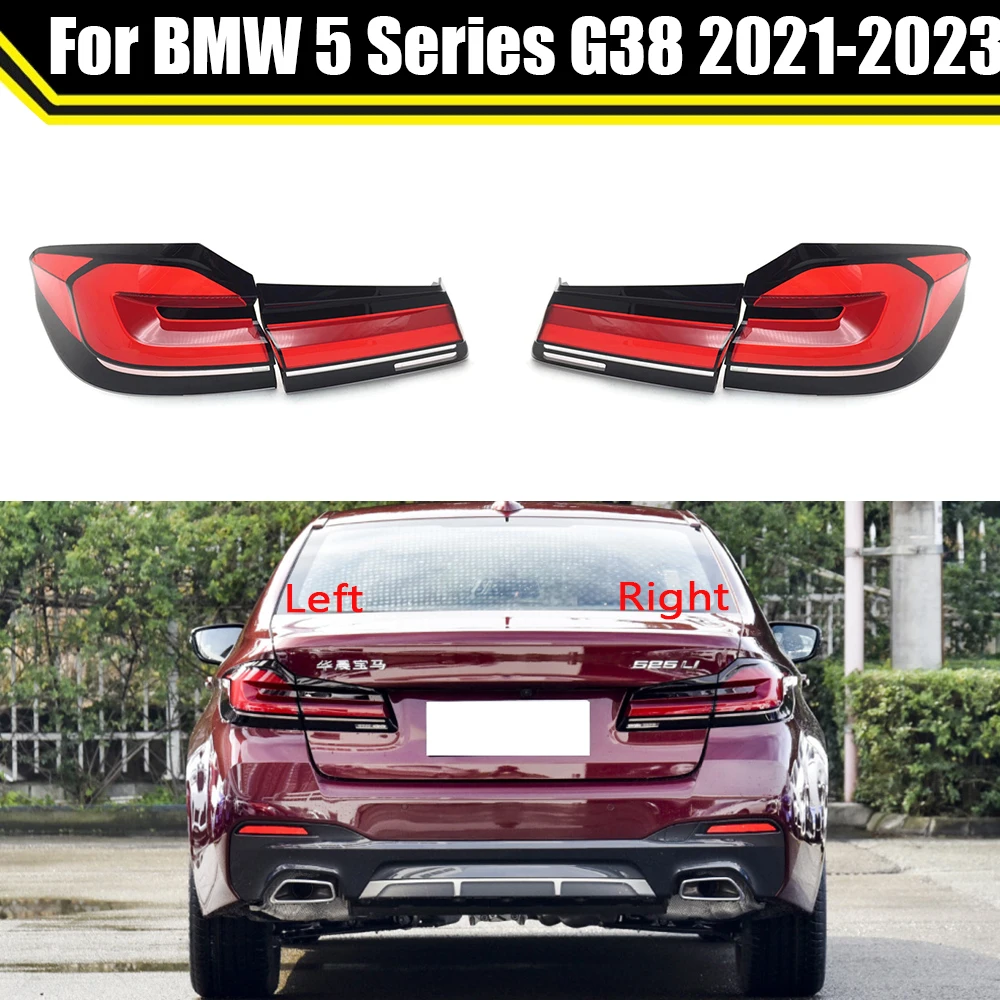 For BMW 5 Series G38 2021 2022 2023 Car Rear Taillight Shell Lights ...