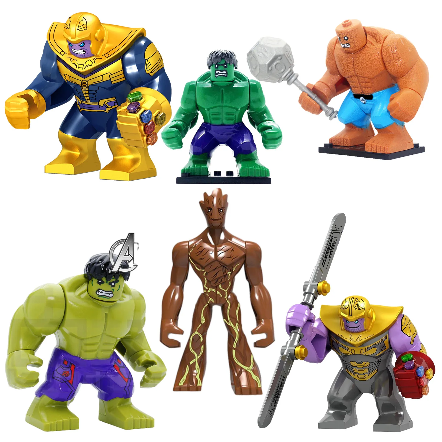 Marvel-superhero-building-block-toy-Avengers-League-character-Hulk ...