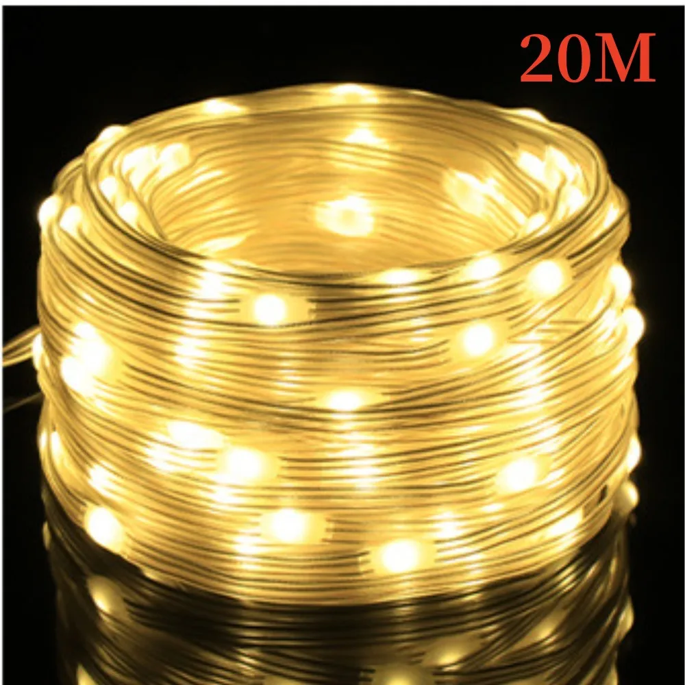 10-20M-LED-String-Lights-EU-Plug-220V-Garland-Light-IP65-Waterproof ...