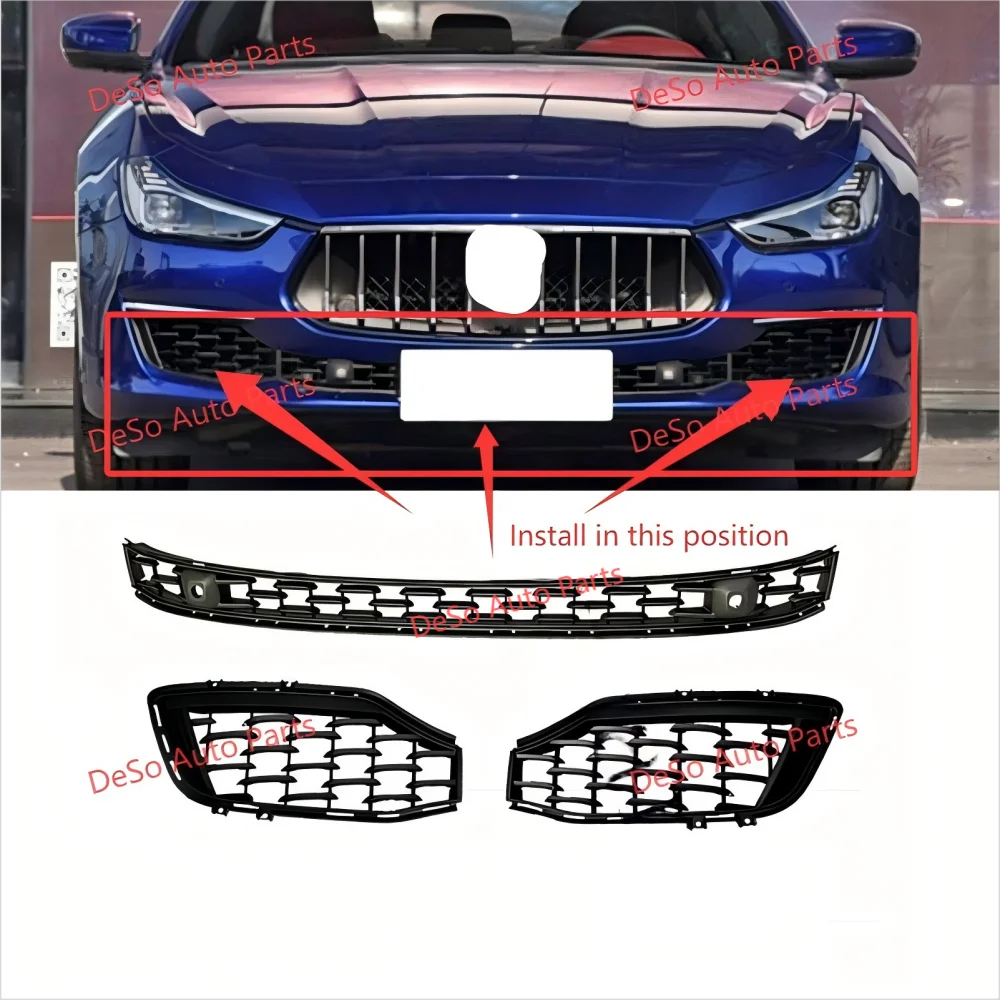 High Quality Front Bumper Grille For Maserati Ghibli 2018-2022 ...