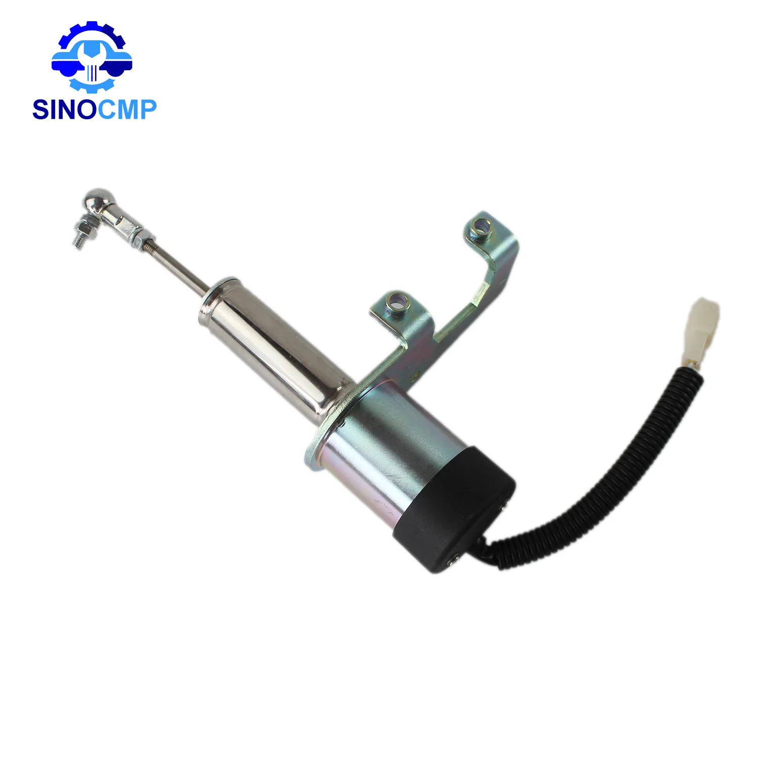 4911834 12V Diesel Engine Fuel Shutoff Solenoid Valve for Cummins Excavator