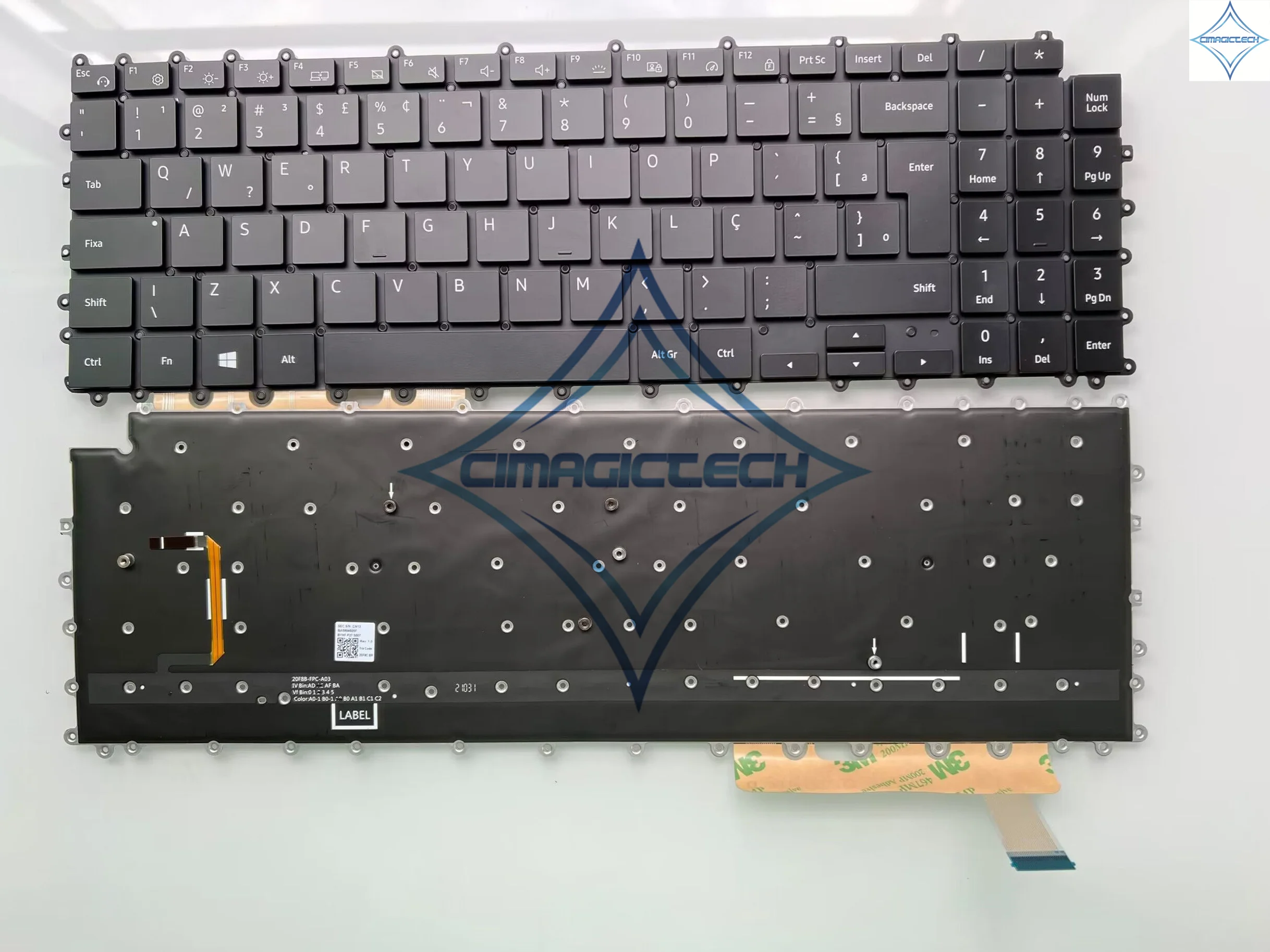 New UK US BR Brazil KR Korea For Samsung Galaxy Book Pro NP950XDB ...