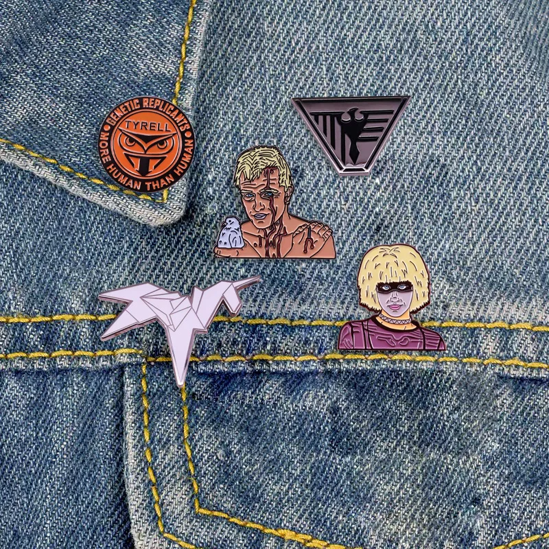 Horror-Blade-Runner-Enamel-Pins-Sci-Fi-Movie-Badges-Mens-Denim-Jackets ...
