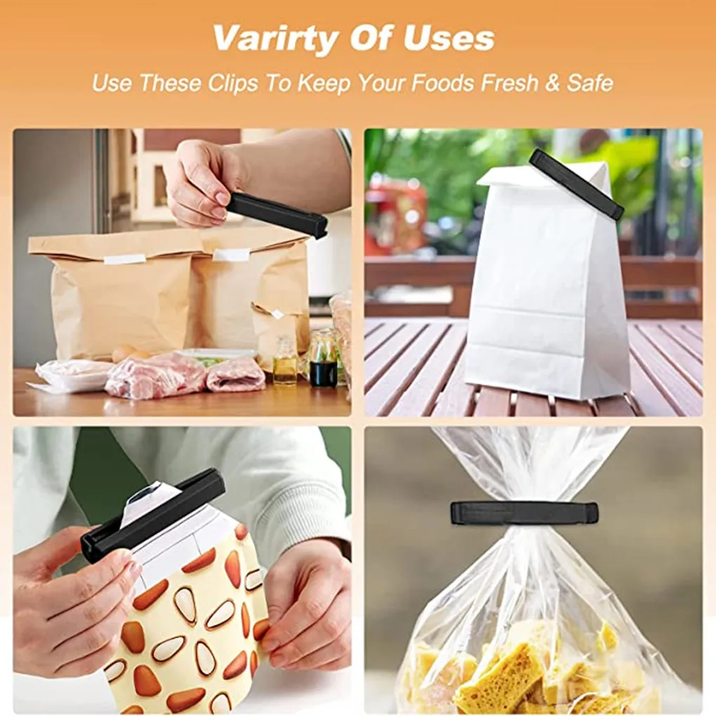 30-60PCS-Food-Bag-Clips-Household-Kitchen-Gadget-Small-Size-Storage ...
