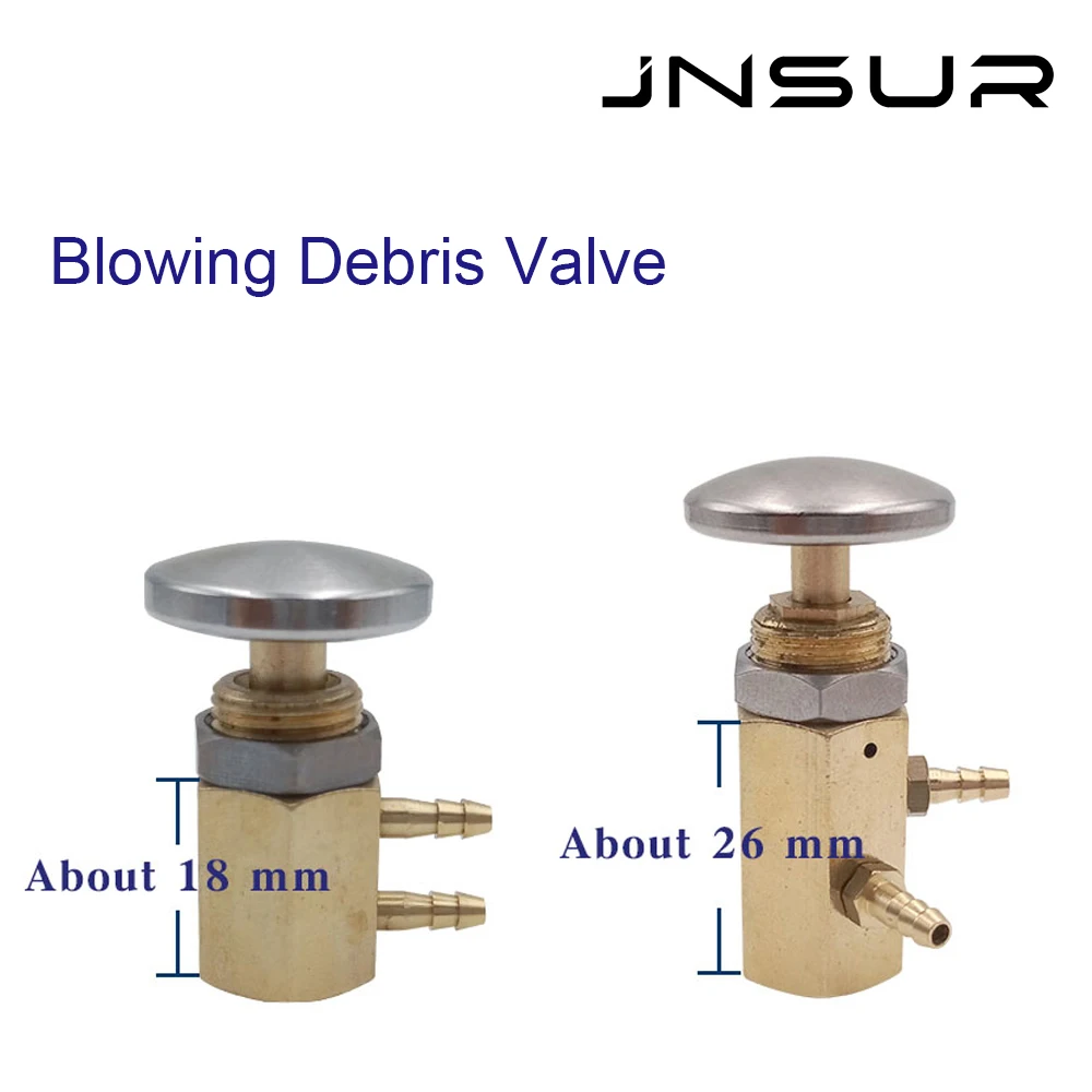 JNSUR Dental Blowing Debris Valve Foot Control Valve Dental Chair ...