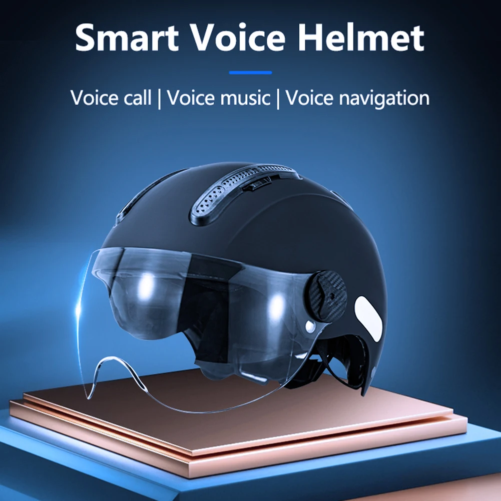 Smart-Bluetooth-Motocicleta-Capacete-Headwear-Headwear-Chamada-De-Voz ...