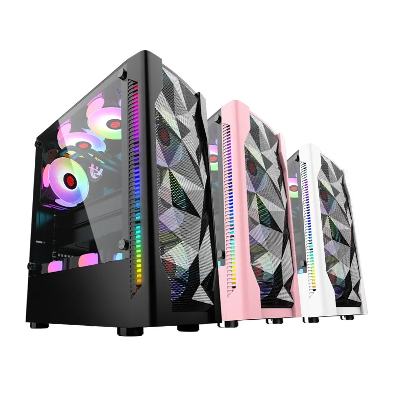 Ice-Drill-1-Esports-Computer-Case-Desktop-Side-Permeable-Toughened ...