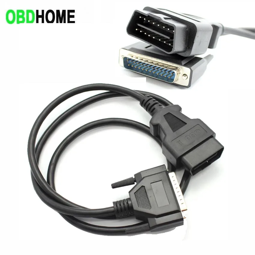 Db25 To Obd2 16pin Cable For Sbb Key Programmer V33.01/v48.99 Db 25pin ...