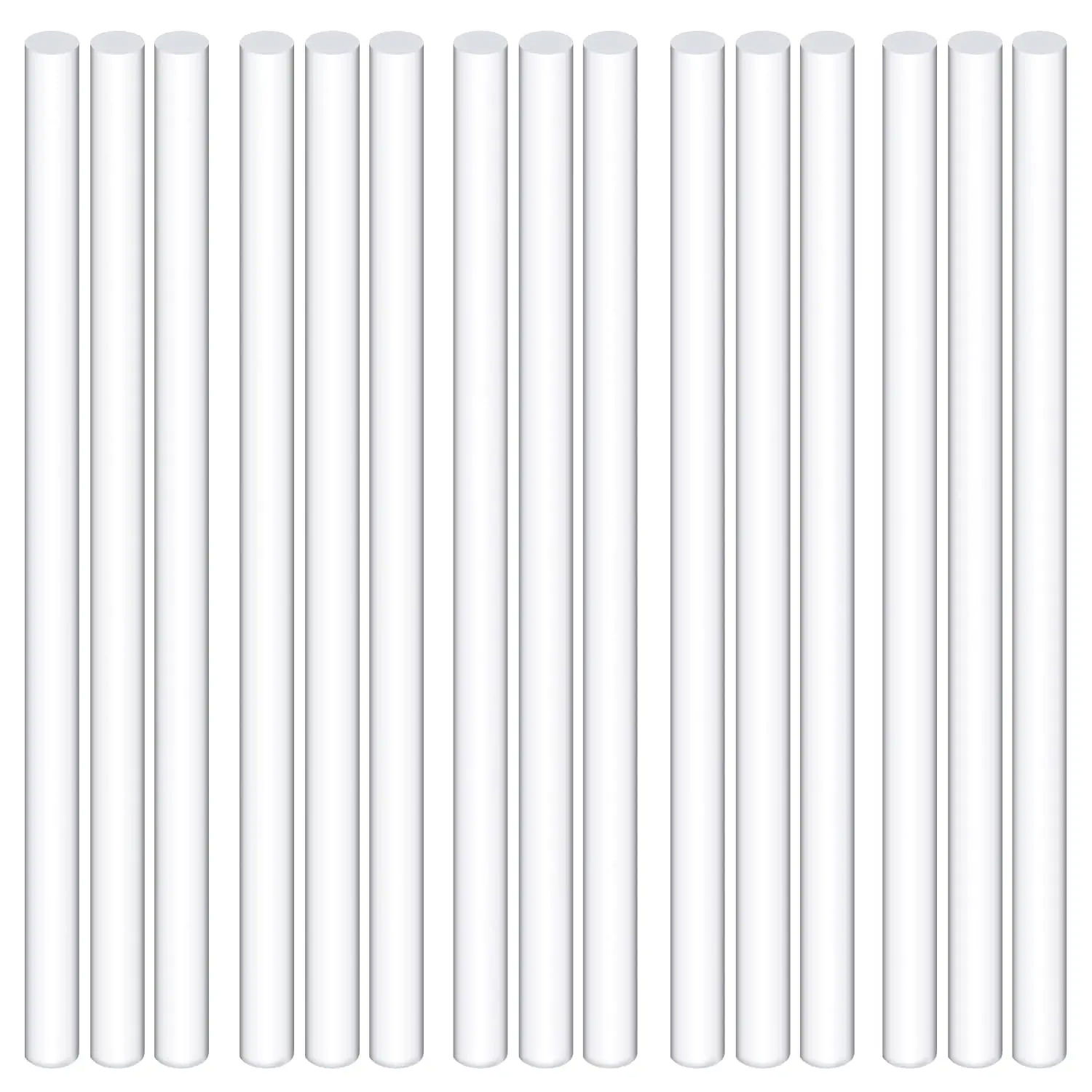 15pcs-Acrylic-Dowel-Rods-Assortment-Kit-Round-Solid-Bar-DIY-Model ...