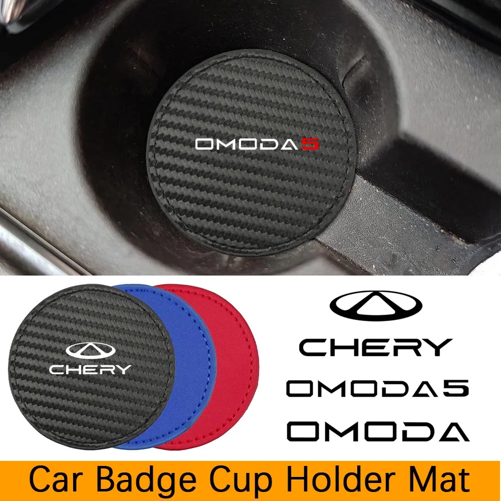 2-PCS-Car-Styling-Car-Water-Cup-Pad-Non-Slip-Mat-For-Chery-Omoda-C5 ...