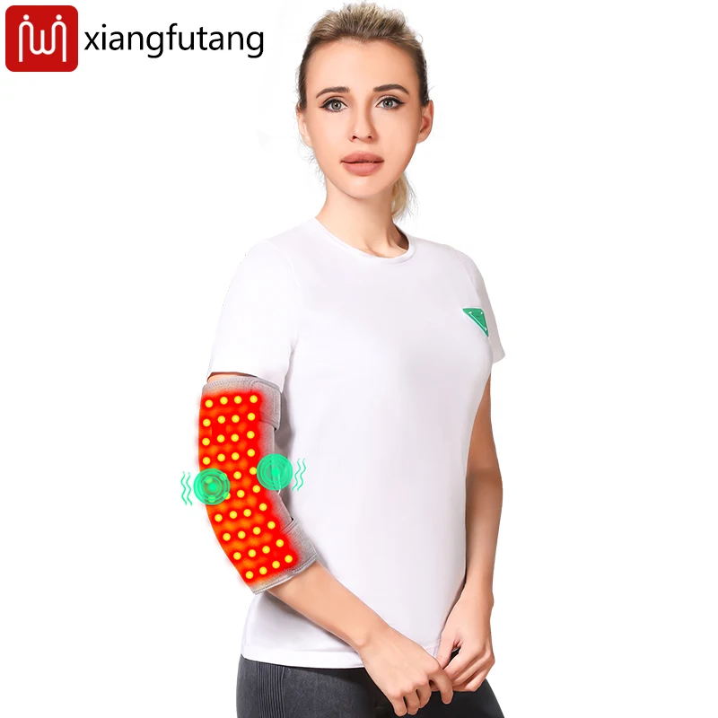 Electric Heated Elbow Massager Brace-3 Gear Timer&Vibration,Relieves ...