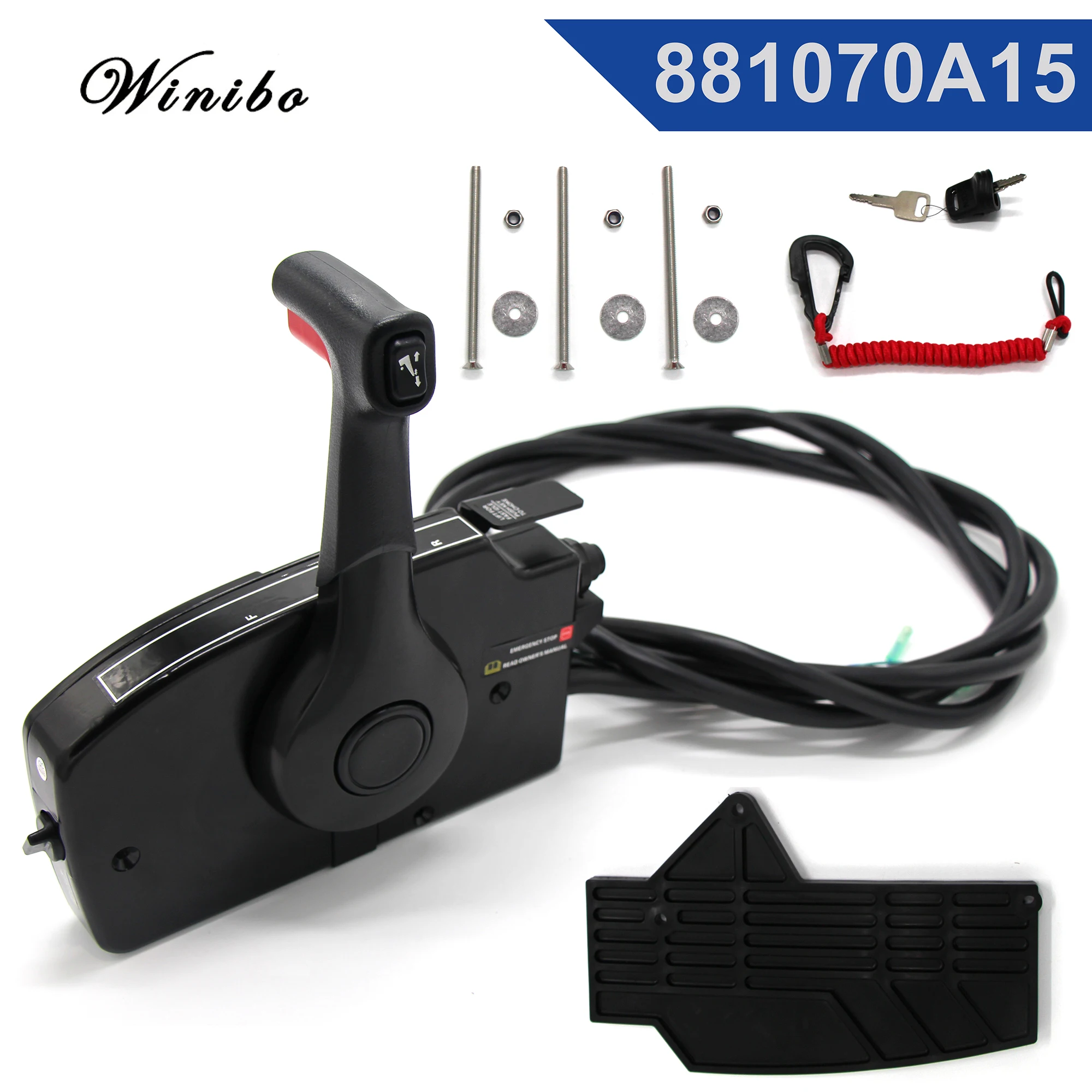Outboard-Engine-Throttle-Control-Suitable-For-Mercury-Remote-Control ...