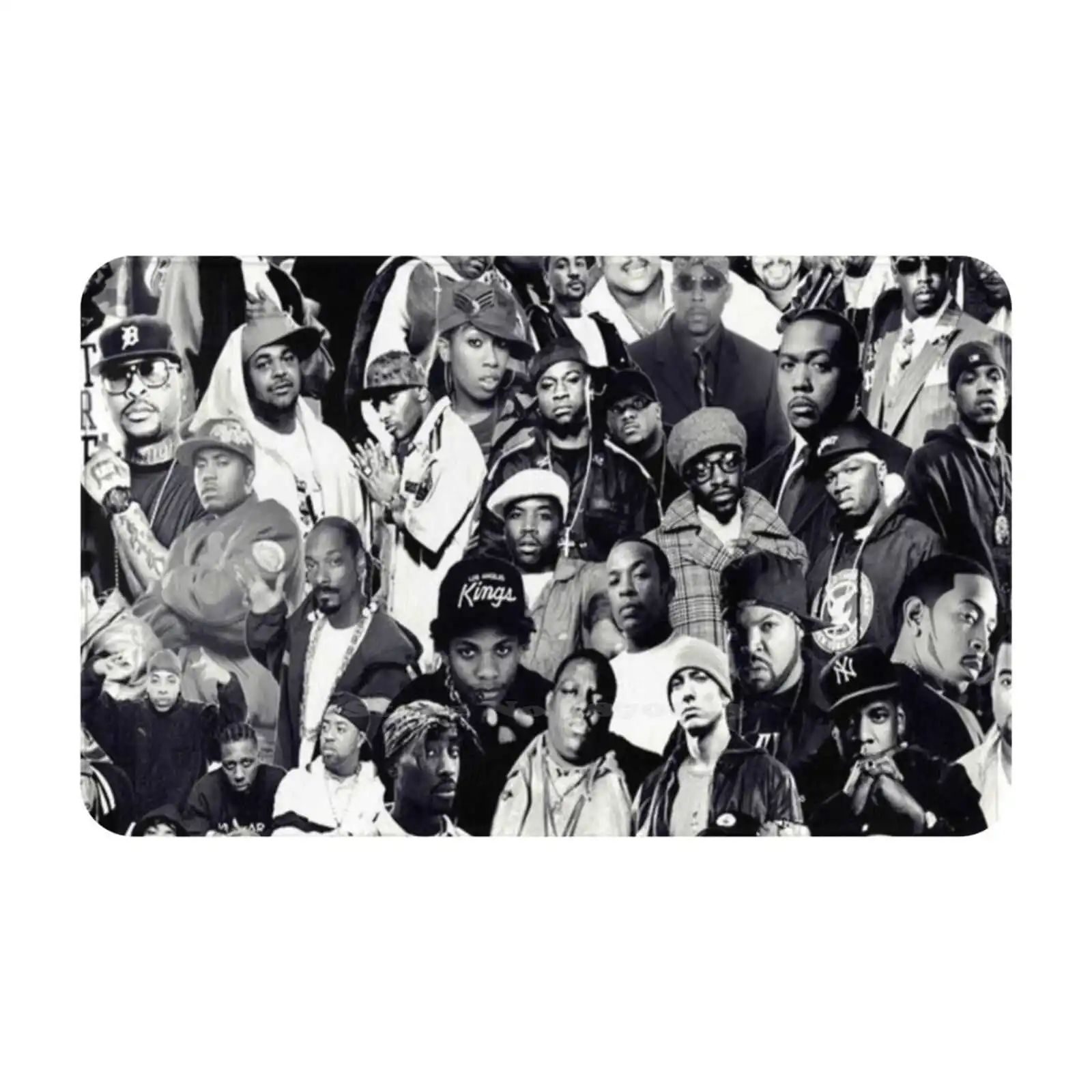 Hip Hop Legends Collage