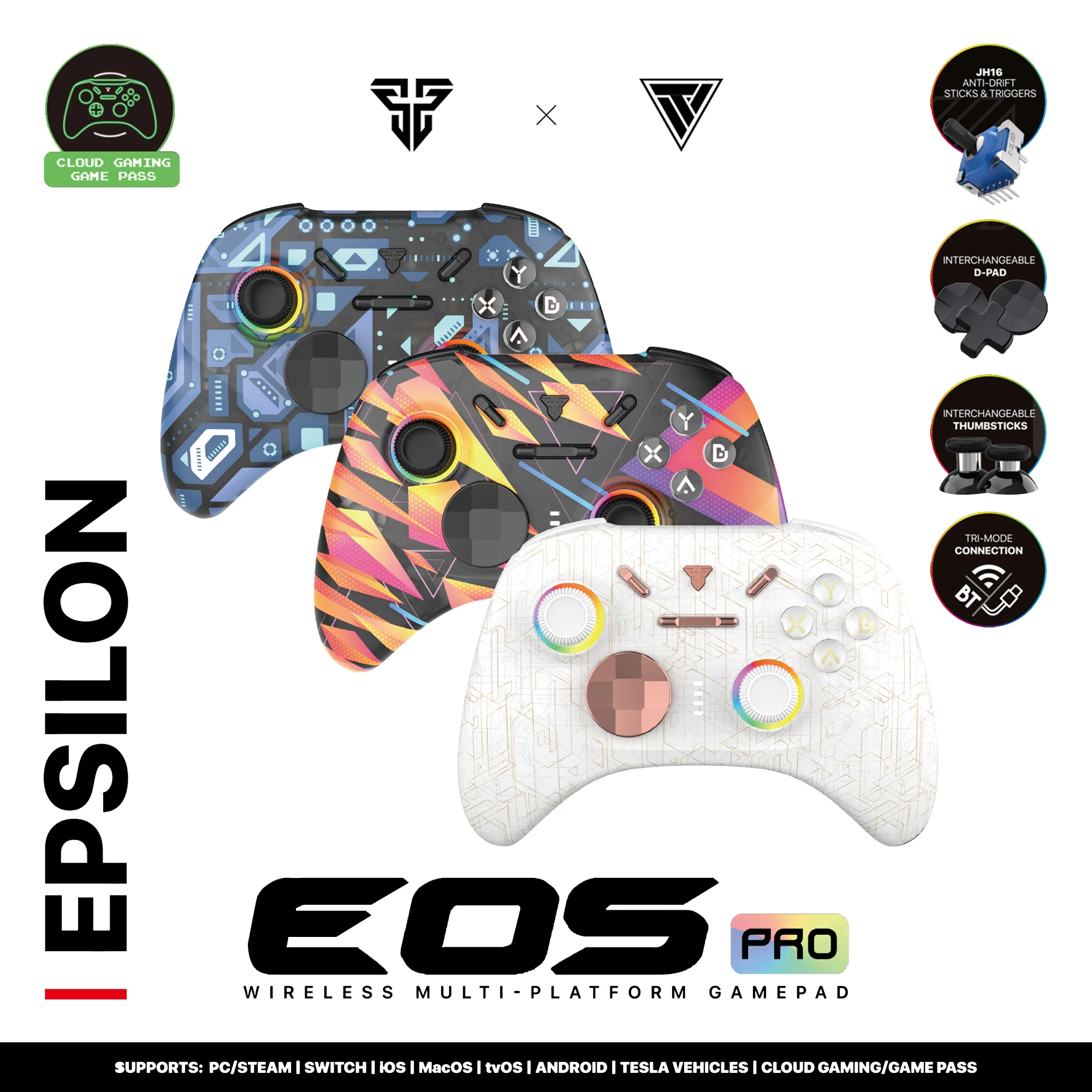 FANTECH EOS PRO WGP15 Wireless/Wired Gaming Controller: A Comprehensive ...