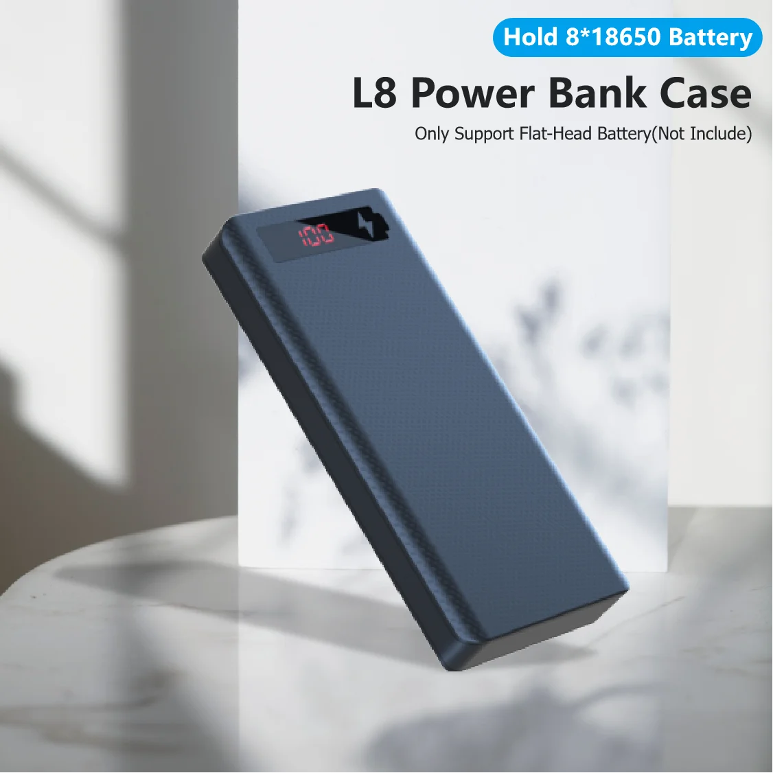 8-18650-Battery-Holder-Box-Power-Bank-Case-Dual-USB-Type-C-Mobile-Phone ...