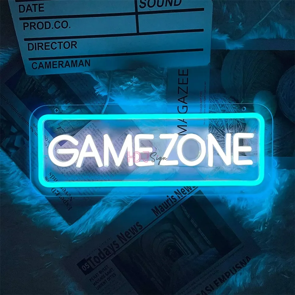 Game-Zone-Neon-Led-Sign-Bedroom-Wall-Decor-Game-Room-Neon-Night-Lights ...