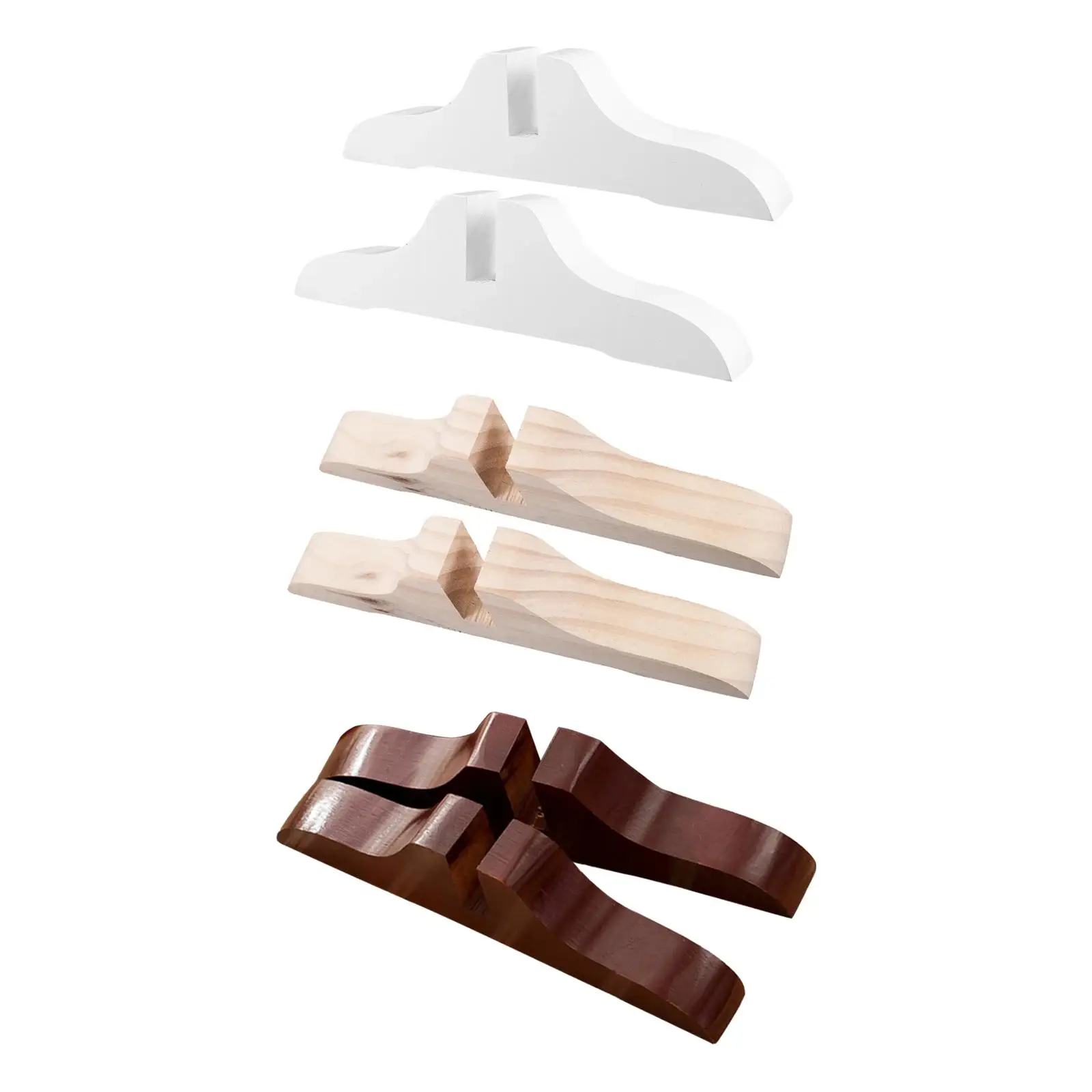 2Pcs-Privacy-Screen-Holder-Wooden-Room-Divider-Stand-Durable-Privacy ...