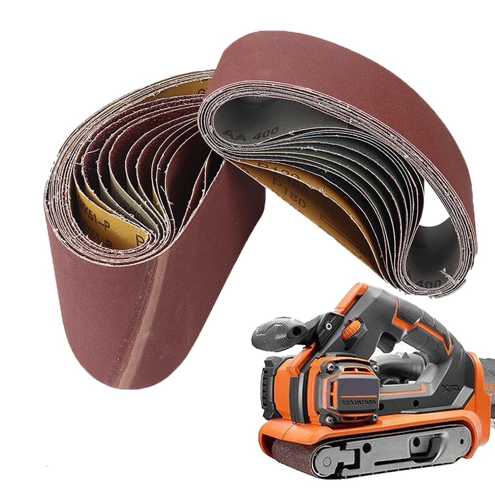 10pcs-75x533mm-Sanding-Belts-Abrasive-Bands-for-3x21-Sanders-Belt ...