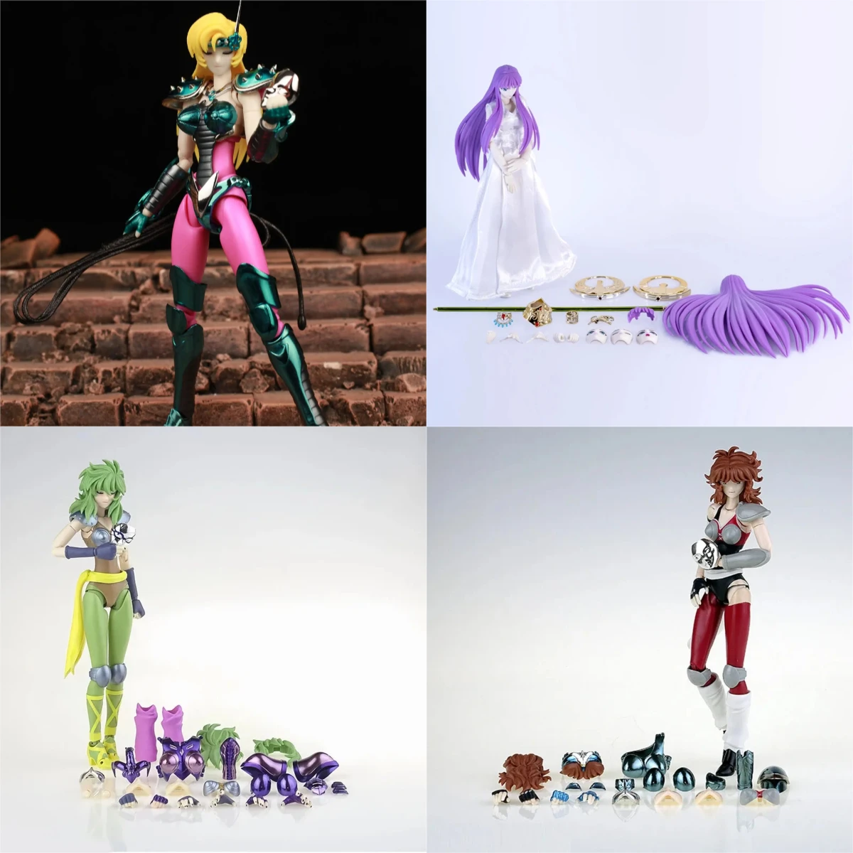 GoodTony Saint Seiya Mythical Fabric EX Athena Aquila Eagle Marlin ...