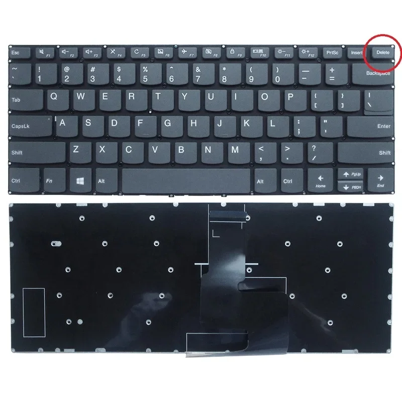 New-US-Keyboard-For-Lenovo-IdeaPad-320-14ISK-320-14IKB-120S-14IAP-320S ...
