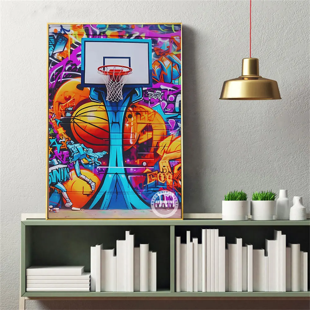 Famous Basketball Painting