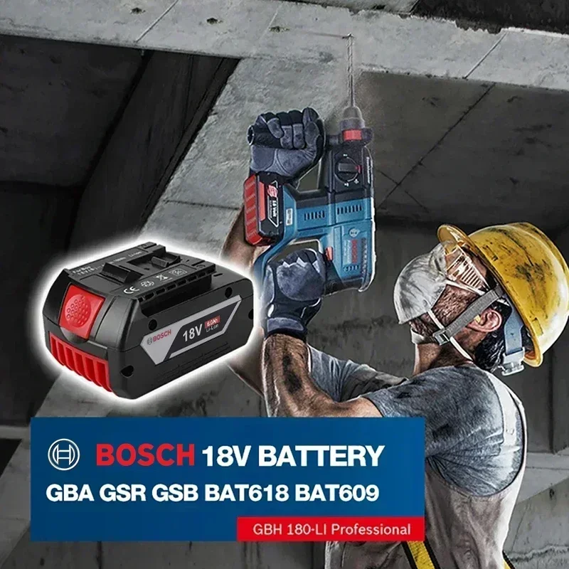 2026newBatterie lithium-ion aste Bosch 18V 6.0 Ah, originale ...