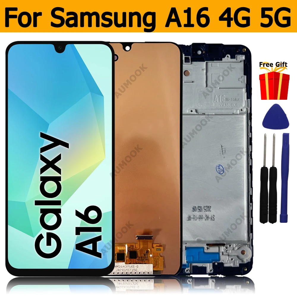Amoled lcd para samsung galaxy a16 5g display tela de toque para ...
