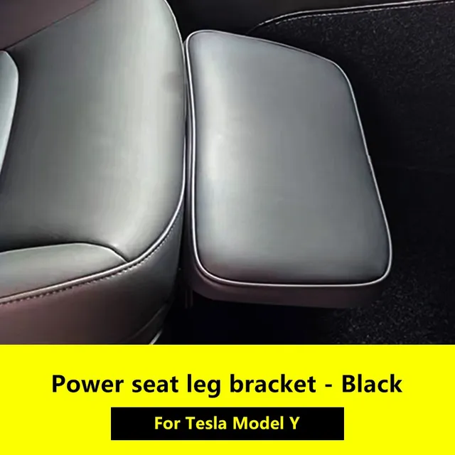 For Tesla Model 3 Y 2023 Accessories Car Leather Electric Seat Leg ...