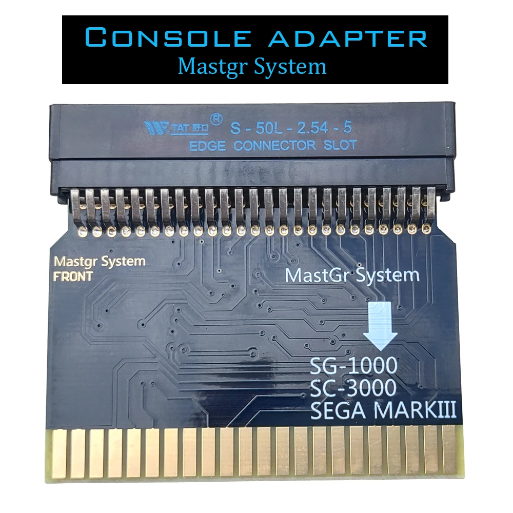 Console adapter for SMS2 SG1000 Sega Master System to Sega MARK III ...
