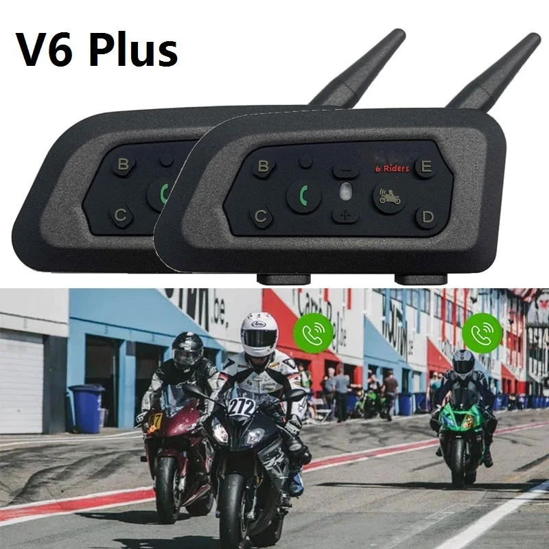 2pcs-XiNOWY-V6-Plus-Motorcycle-Helmet-Bluetooth-Intercom-Headset-with ...