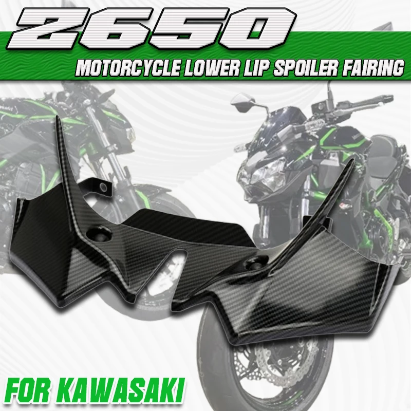 Motorcycle Z650 Front Spoiler Winglets Aerodynamic Wing Spoiler Front ...