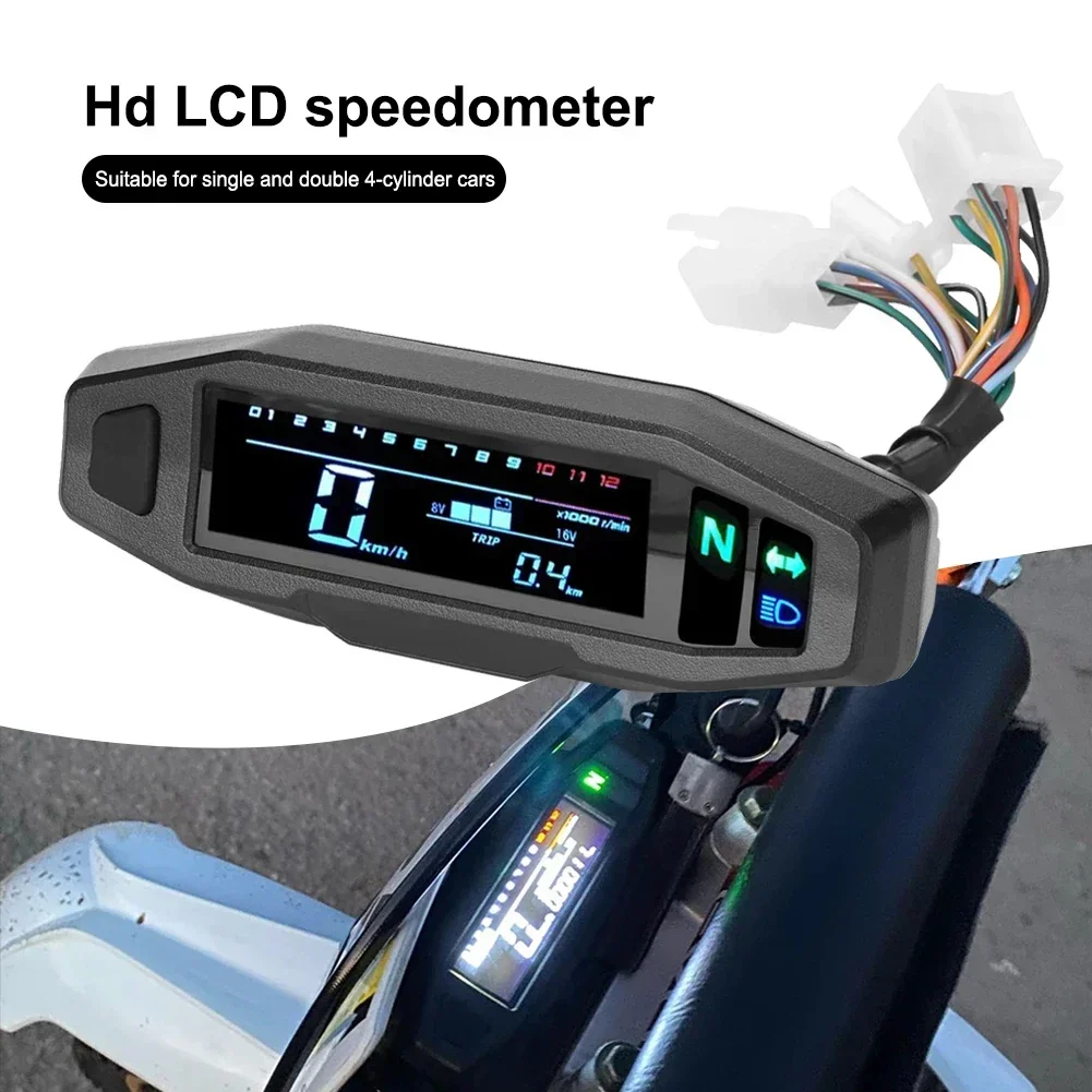 Universal-Motorcycle-Digital-Gauge-Motorcycle-Speedometer-Tachometer ...