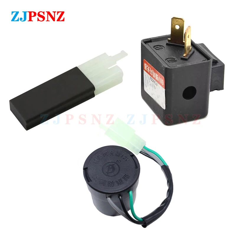 Flasher-Relay-Turn-Signal-DC12V-48V-64V-2Pins-3Pins-Buzzer-Beep-Flasher ...