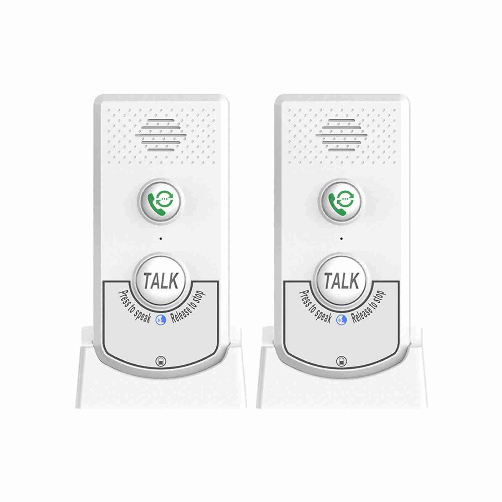 2PCS Wireless Voice Intercom Long Range Two Way Communicate Voice Call ...