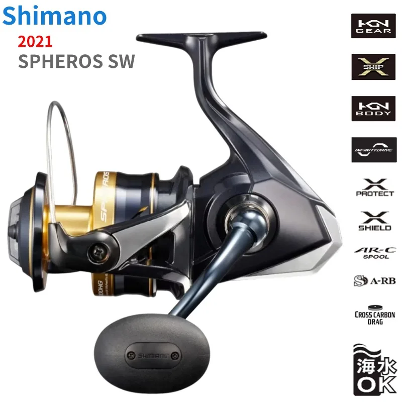 2021-SHIMANO-SPHEROS-SW-5000HG-5000XG-6000PG-6000HG-8000PG-8000HG ...