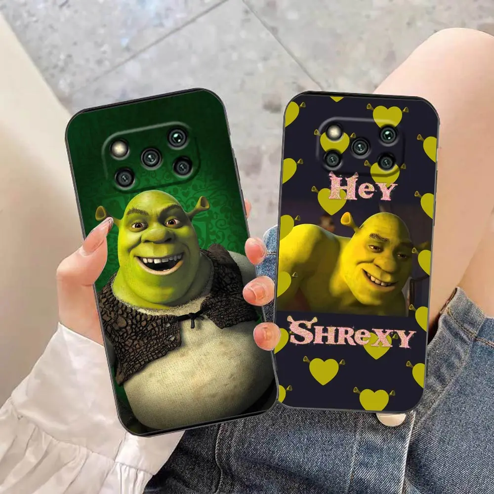 Happy Monster S-Shrek Phone Case For Xiaomi 9 10T 11 12 12T 13 POCO F3 ...