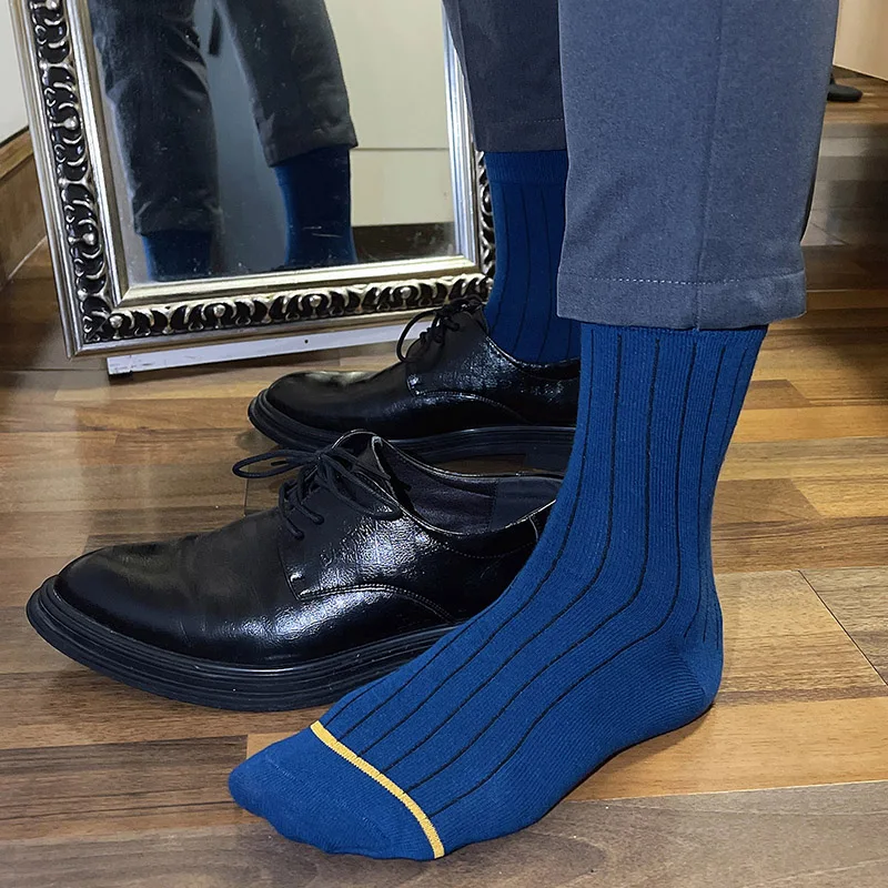 Men's Sexy Cotton Business Socks Comfortable Breathable Sport Socks ...