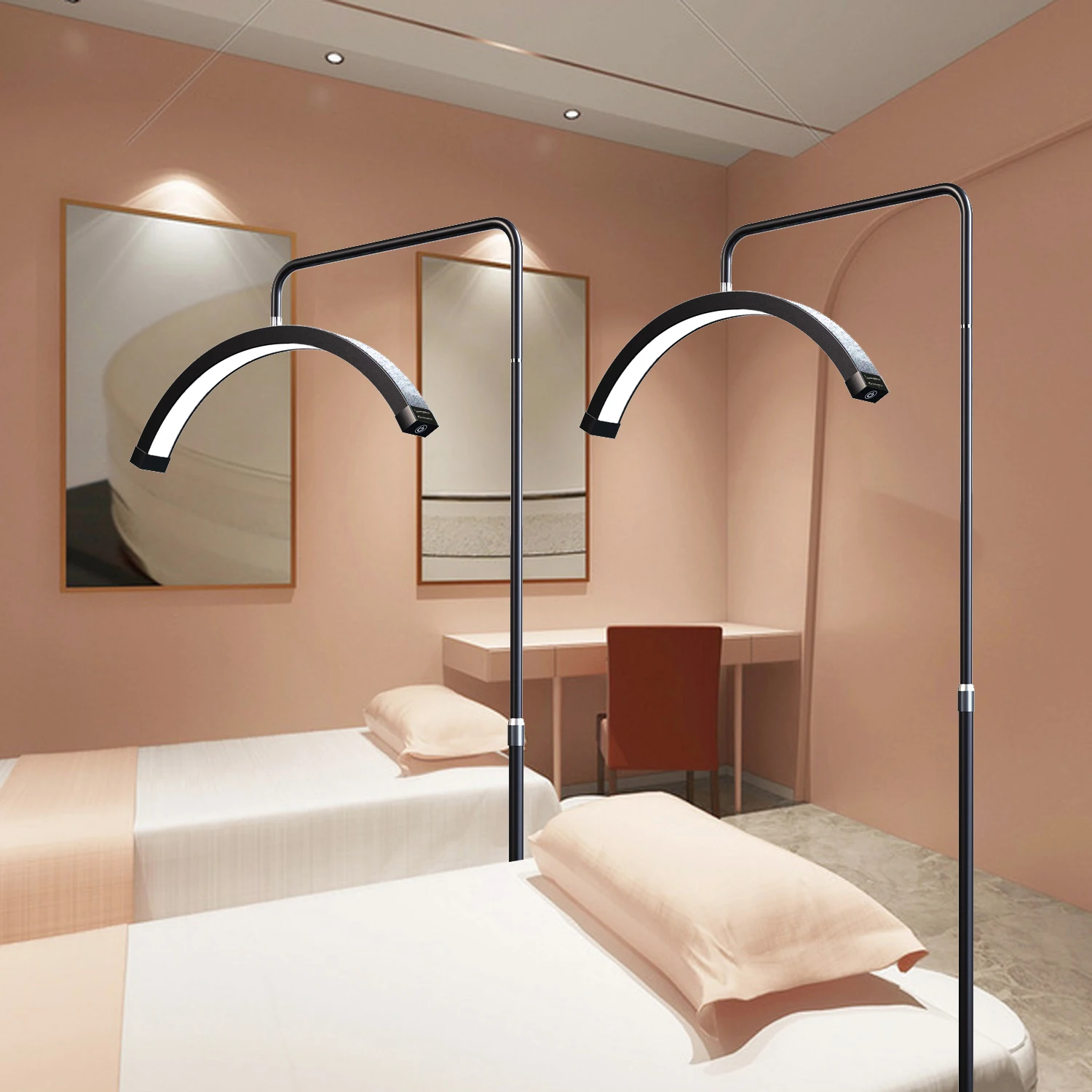 Fosoto-FT-Y9-Photography-Lamp-LED-Half-Moon-Shaped-Light-Led-Video-Lash ...