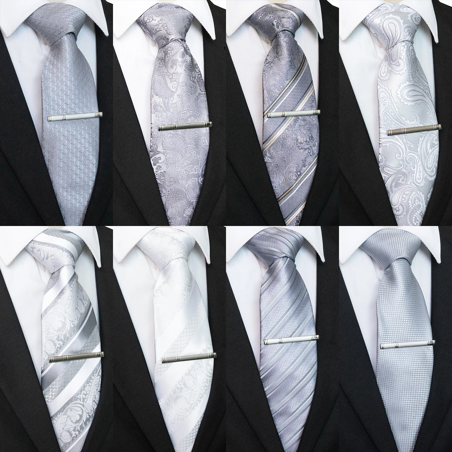 JEMYGINS – ensemble de boutons de manchette pour hommes, 8cm, cravate ...