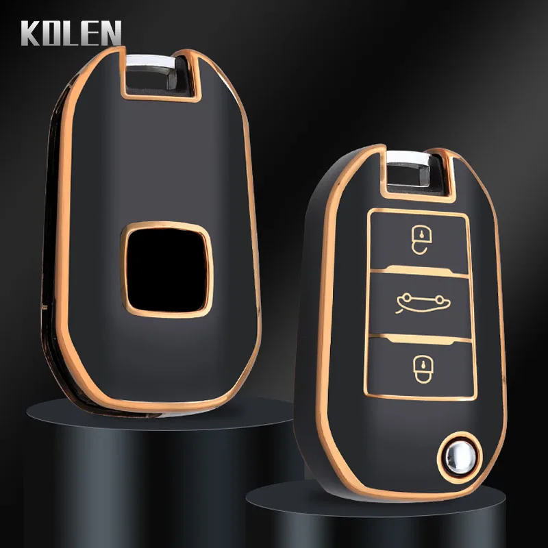 TPU-Car-Remote-Key-Case-Cover-Shell-For-Peugeot-208-107-206-306-307-308 ...