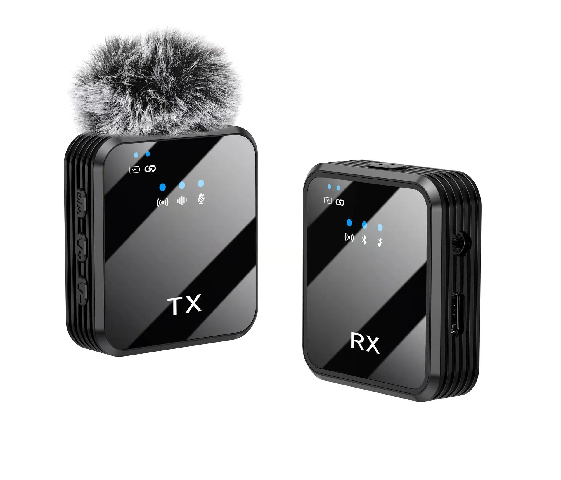 2-in-1-Wireless-Lavalier-Microphone-Portable-Audio-Recording-Mini ...