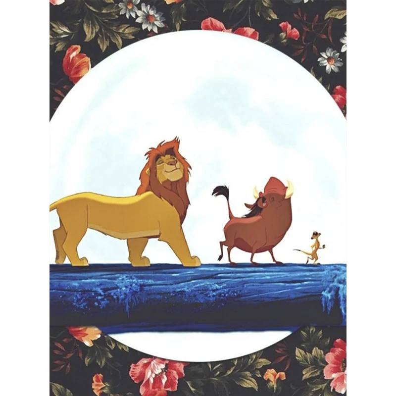 5D-DIY-Disney-Diamond-Painting-Kit-Lion-King-Simba-Diamond-Embroidery ...