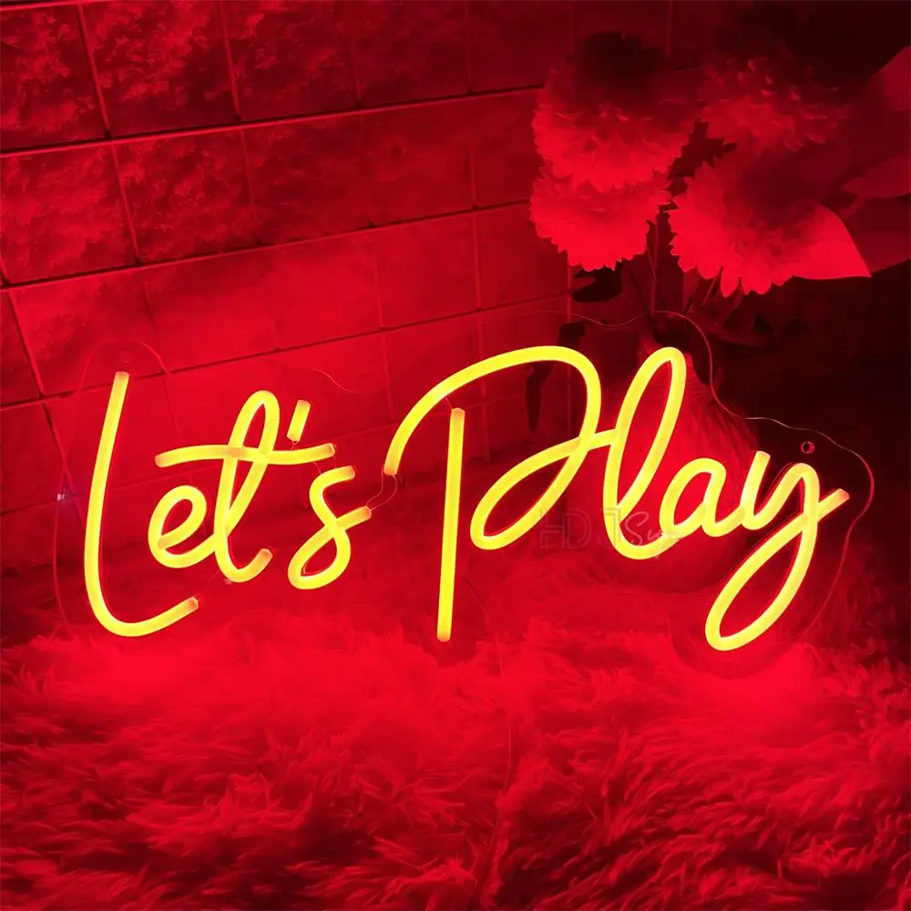 Let-Play-Neon-Sign-Lights-Gaming-Room-Decoration-Bedroom-Neon-Lights ...
