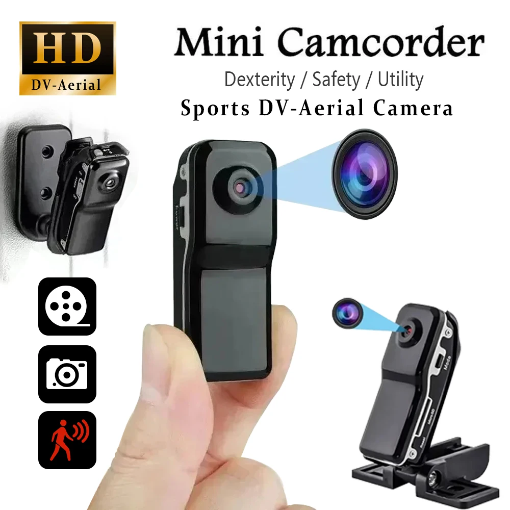 2024-Mini-HD-DV-Camera-Body-Camcorder-Mount-Portable-Video-Record-Nanny ...