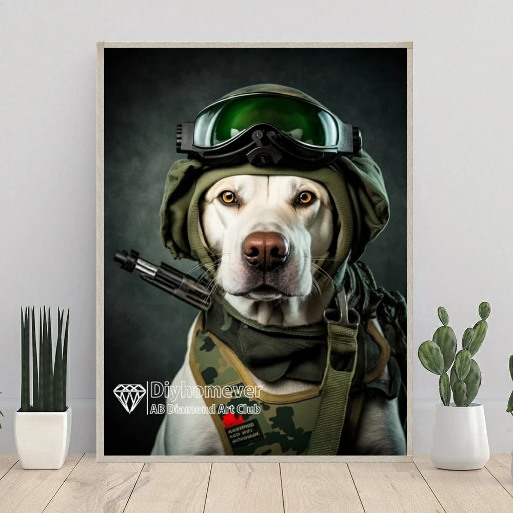 Labrador Retriever Soldiers