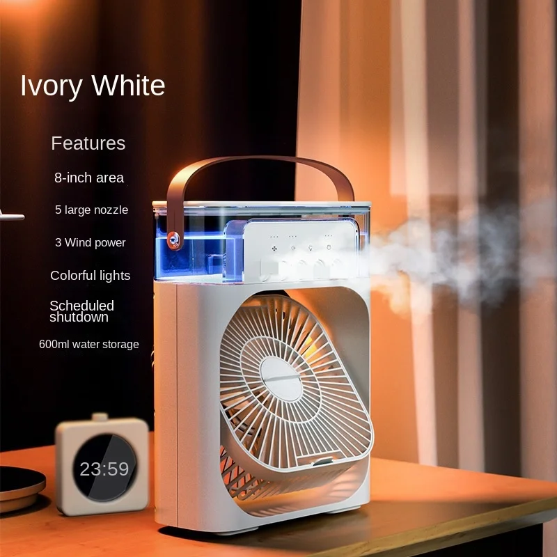 Portable-Air-Conditioner-Fan-Mini-Fan-Cooler-1-2-3-H-Timer-3-Wind ...